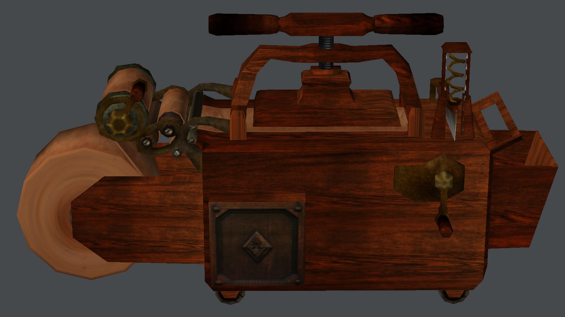 3d Paper Press Model