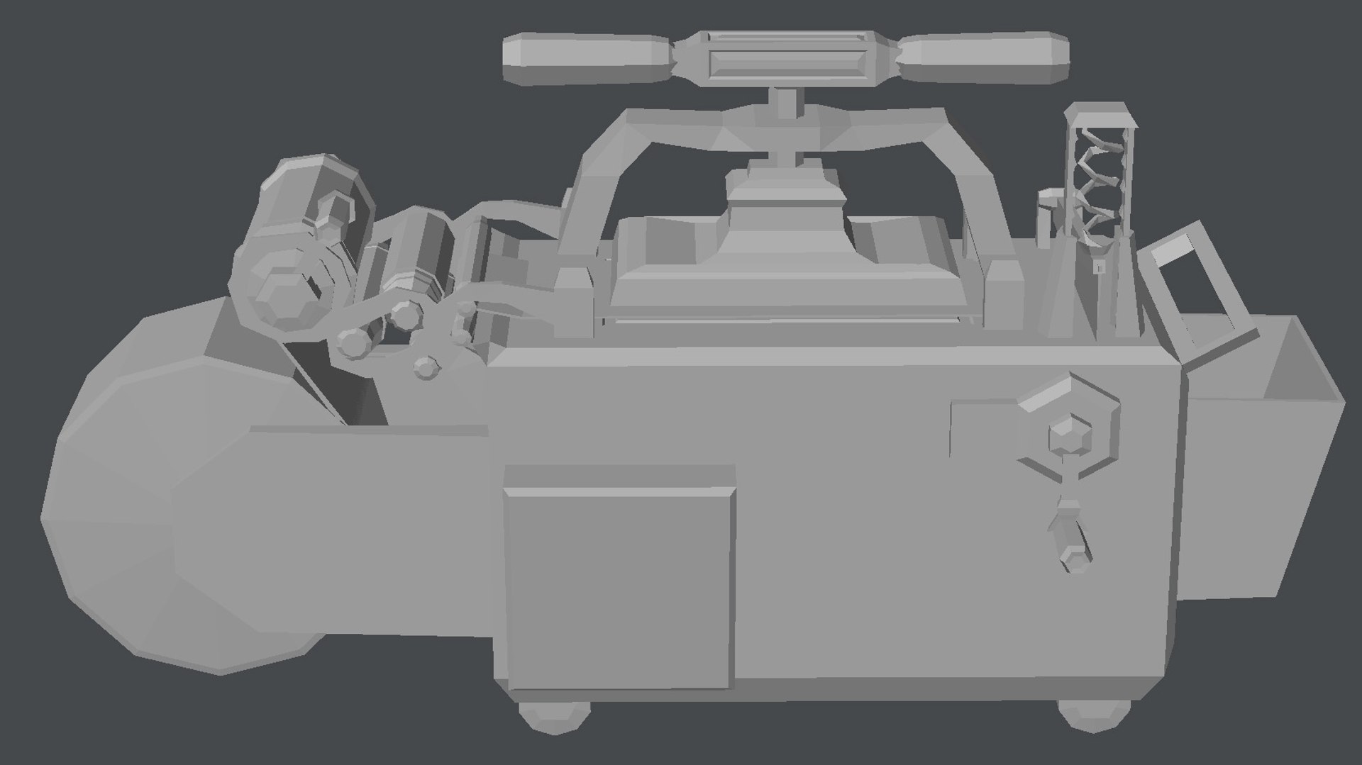3d Paper Press Model