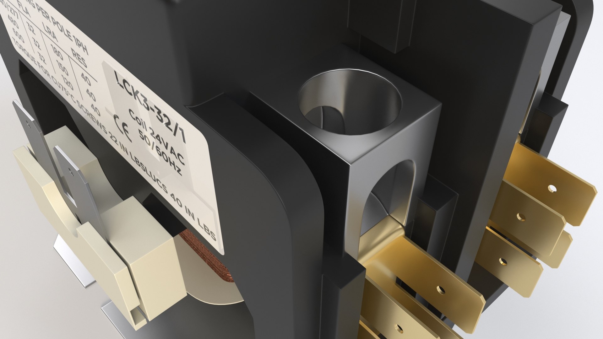 Contactors Electrical Circuit 3D - TurboSquid 1495897