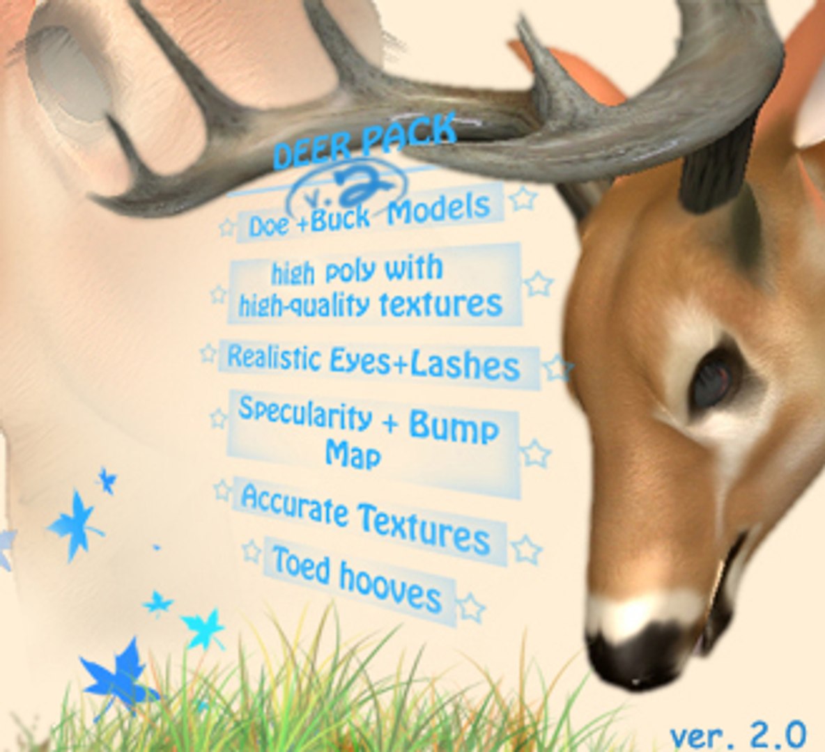 Lightwave 0 Doe Deer