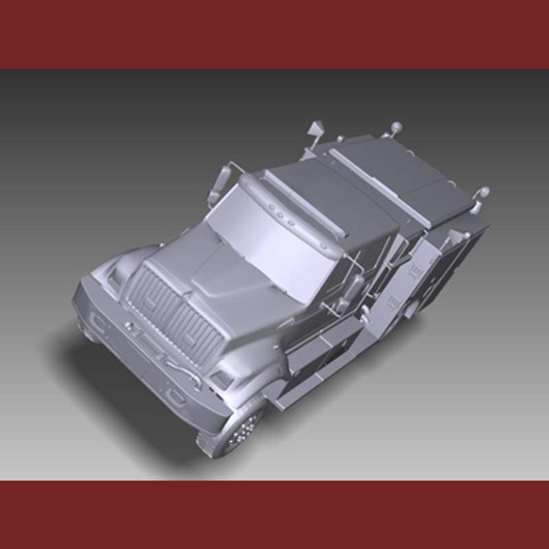 Pre-rigged Engine Rigged Craft 3d Model