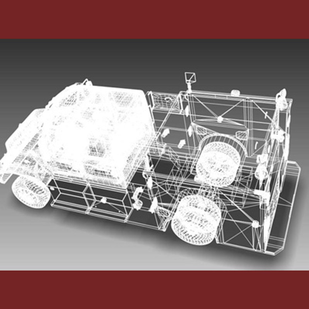 Pre-rigged Engine Rigged Craft 3d Model