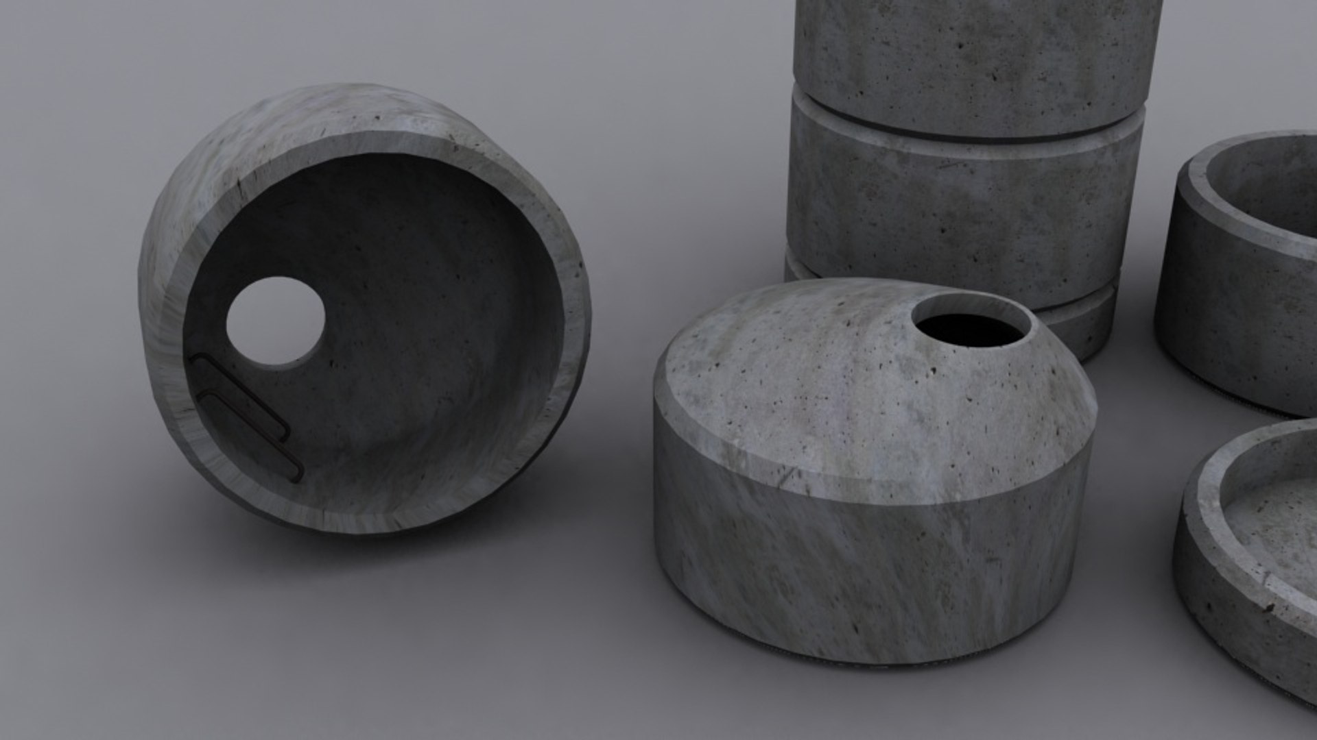Access Shaft 3d Model