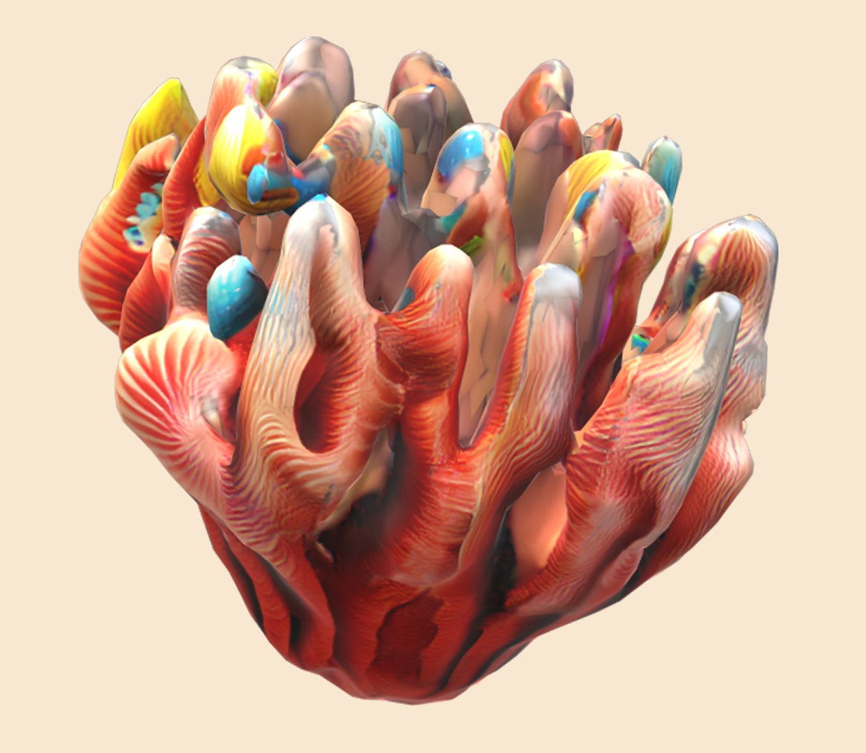 3D Coral Model - TurboSquid 2144341