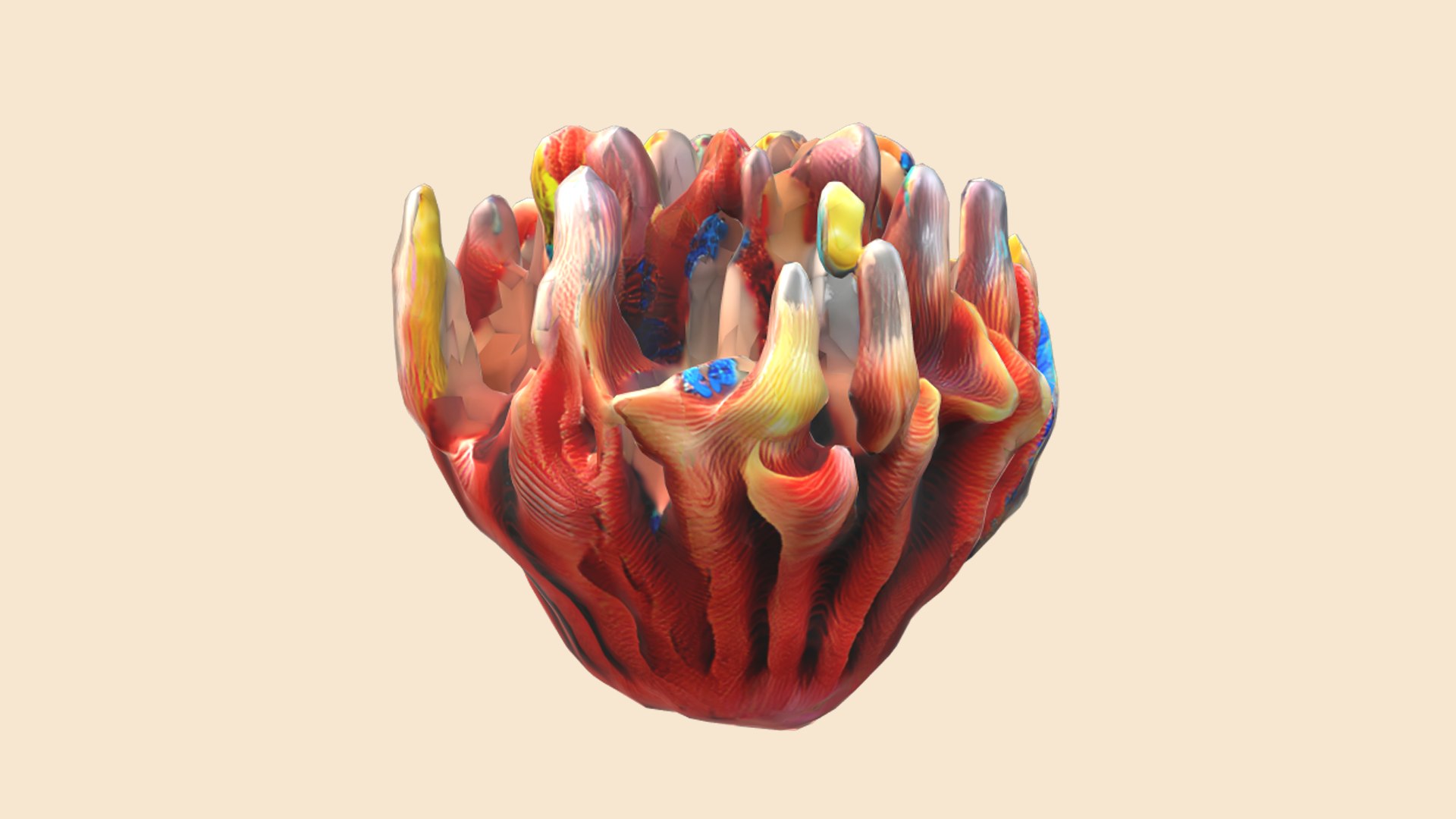 3D Coral Model - TurboSquid 2144341