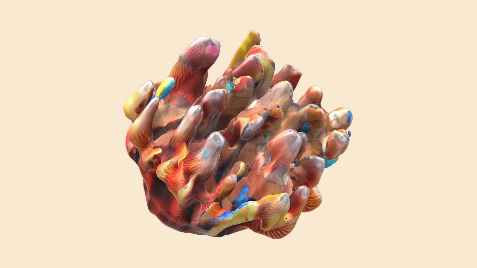 3D Coral Model - TurboSquid 2144341