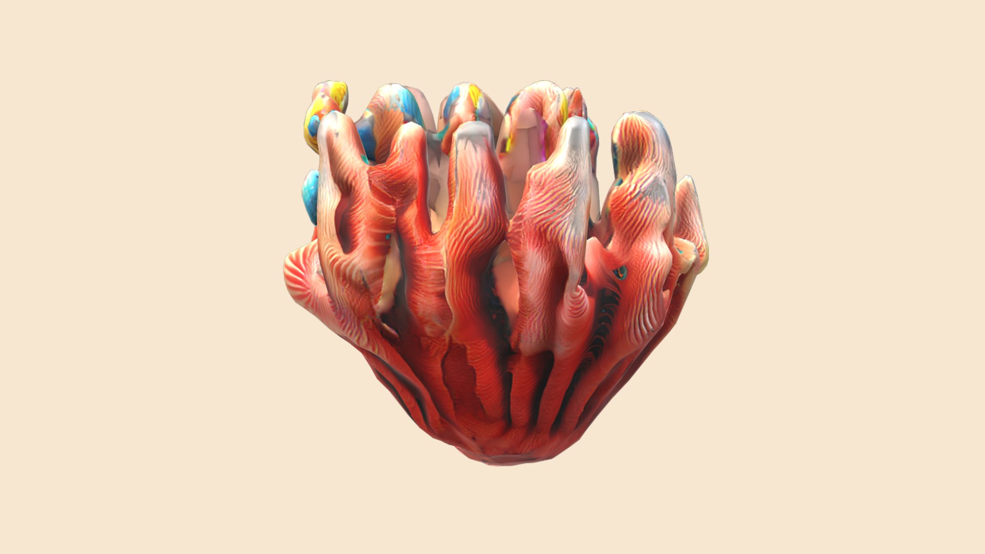 3D Coral Model - TurboSquid 2144341