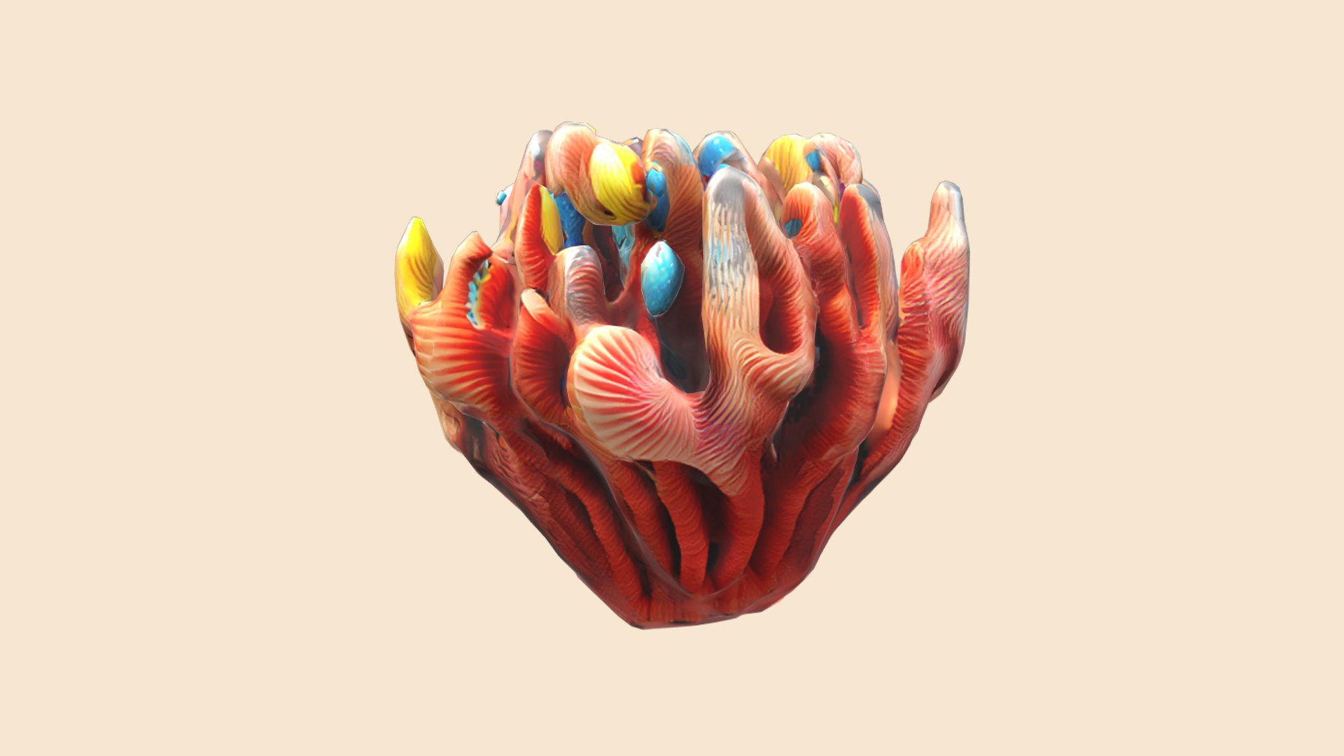 3D Coral Model - TurboSquid 2144341