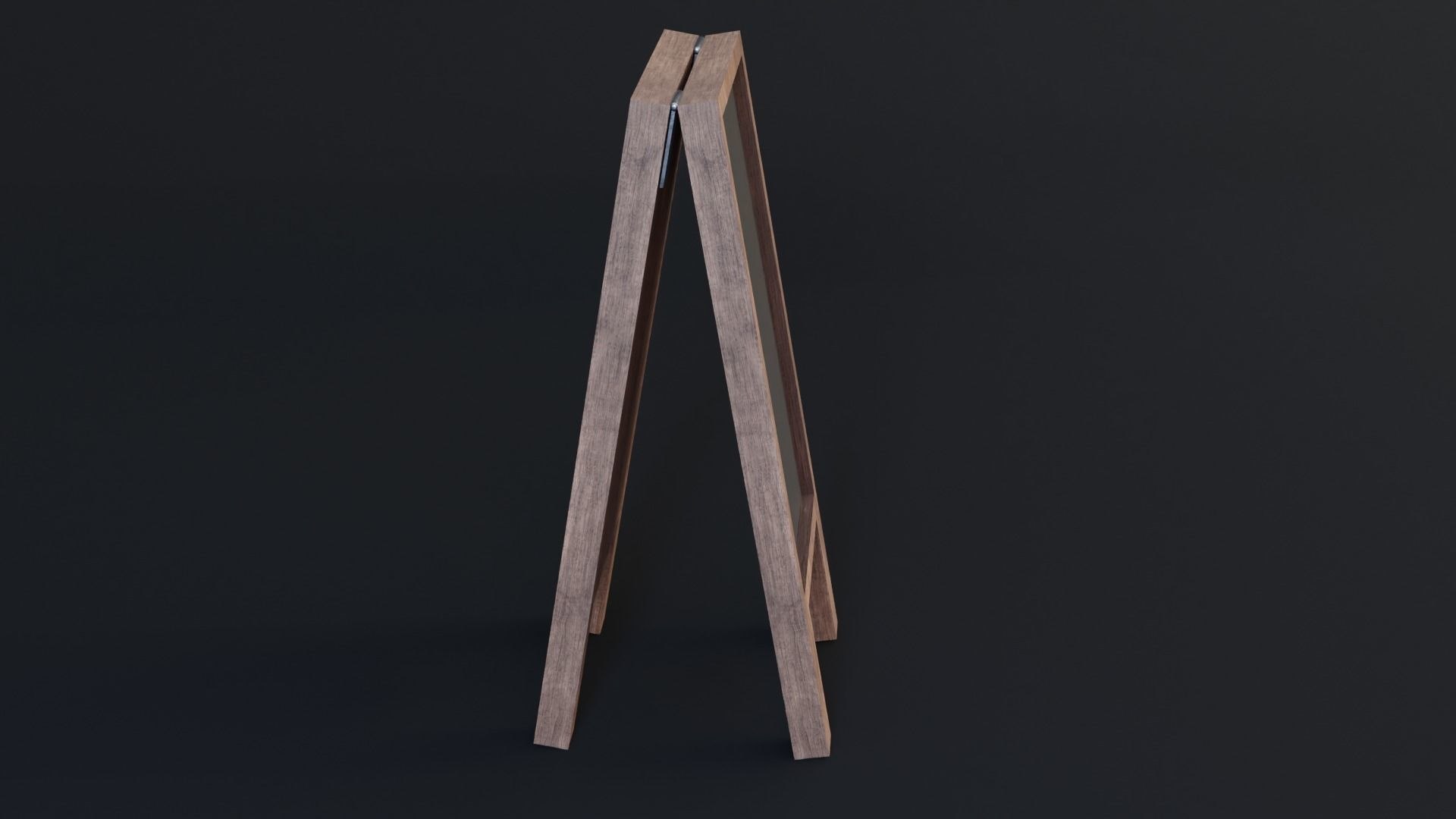 Blackboard Game Ready Low Poly PBR 3D Model 3D - TurboSquid 2182798