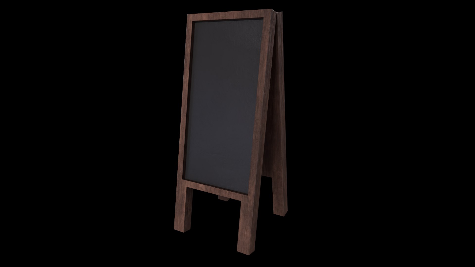 Blackboard Game Ready Low Poly PBR 3D Model 3D - TurboSquid 2182798