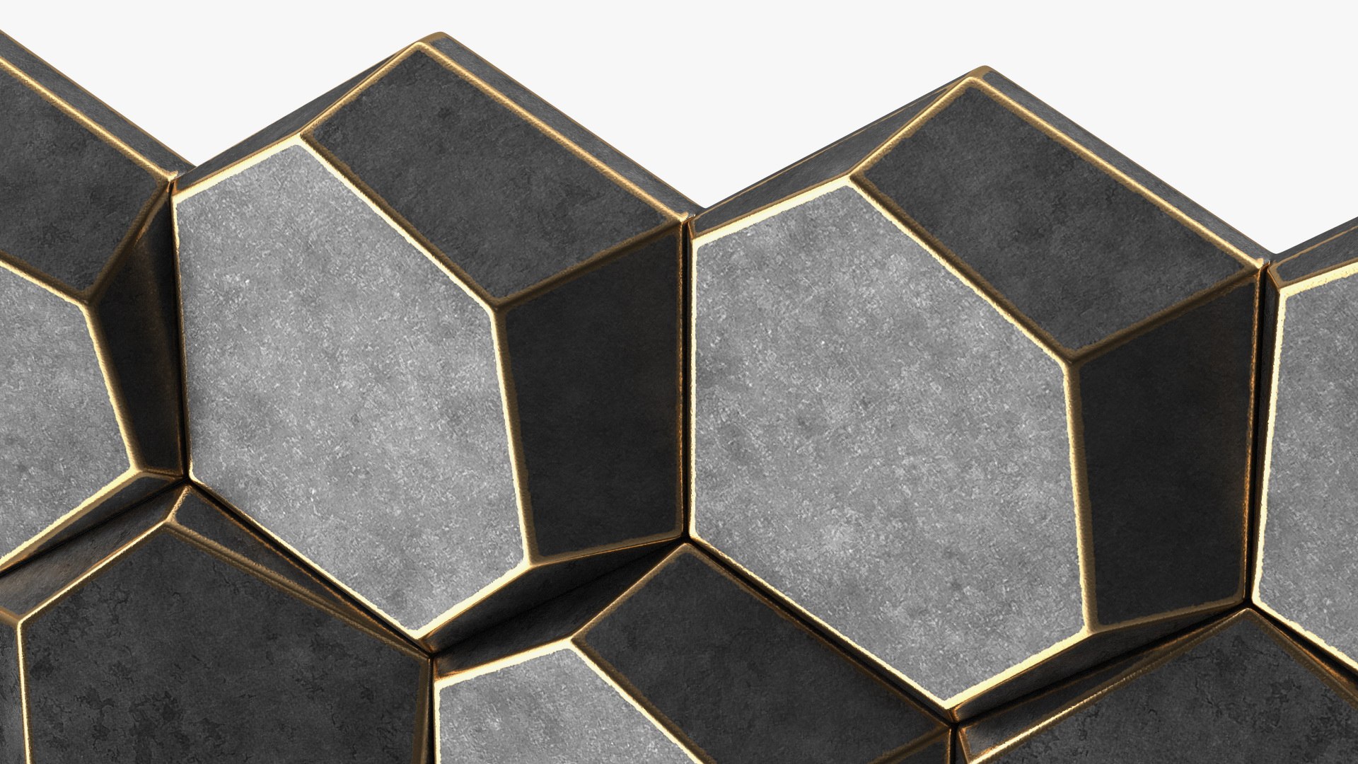 3D Wall Panel Octagon Metal 3D model - TurboSquid 1907986