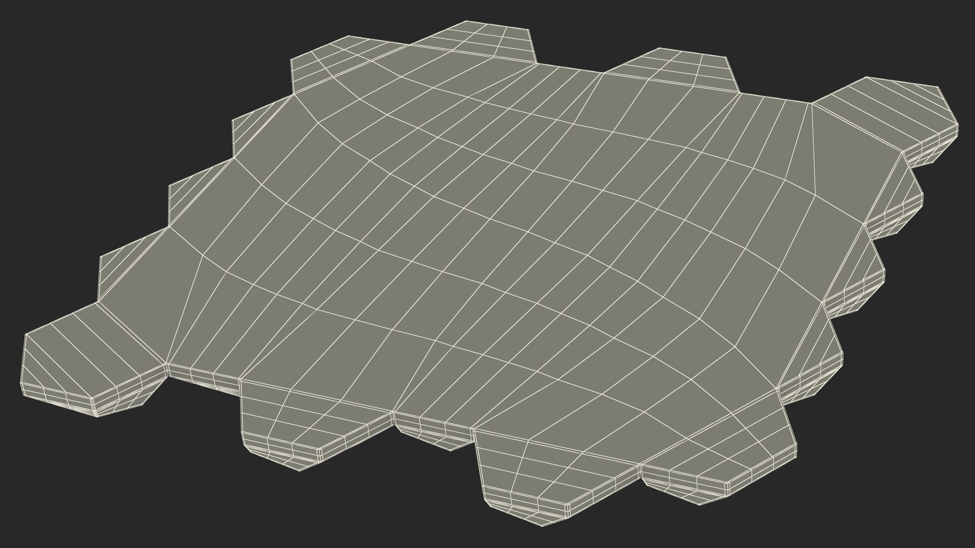 3D Wall Panel Octagon Metal 3D model - TurboSquid 1907986