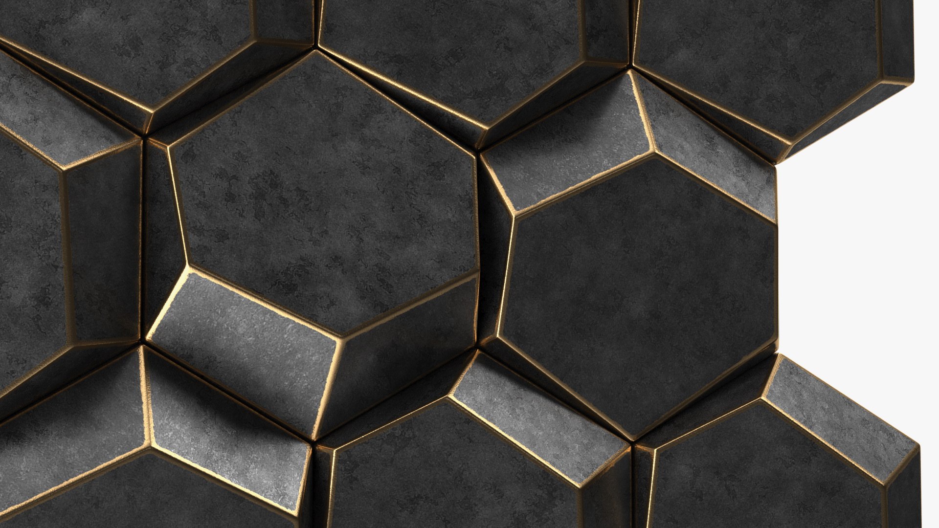 3D Wall Panel Octagon Metal 3D model - TurboSquid 1907986