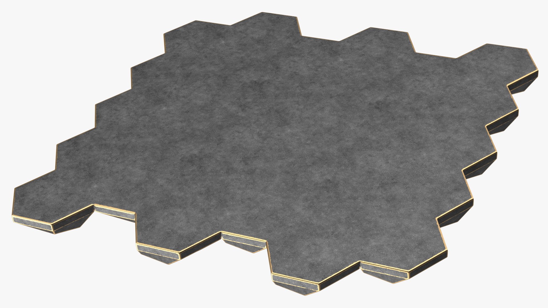3D Wall Panel Octagon Metal 3D model - TurboSquid 1907986