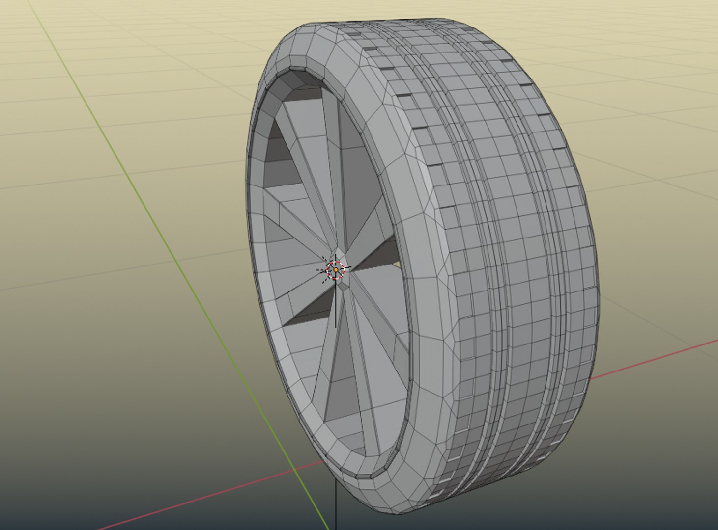 Car wheel 3D model - TurboSquid 1570408