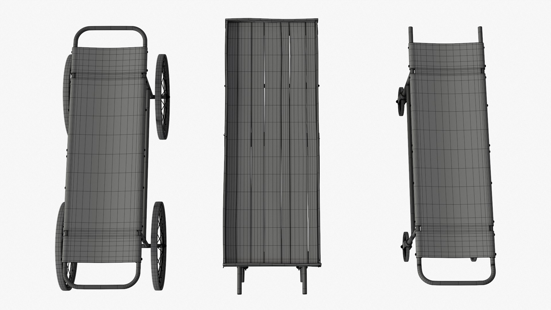 3D Old gurneys bundle - TurboSquid 1873981