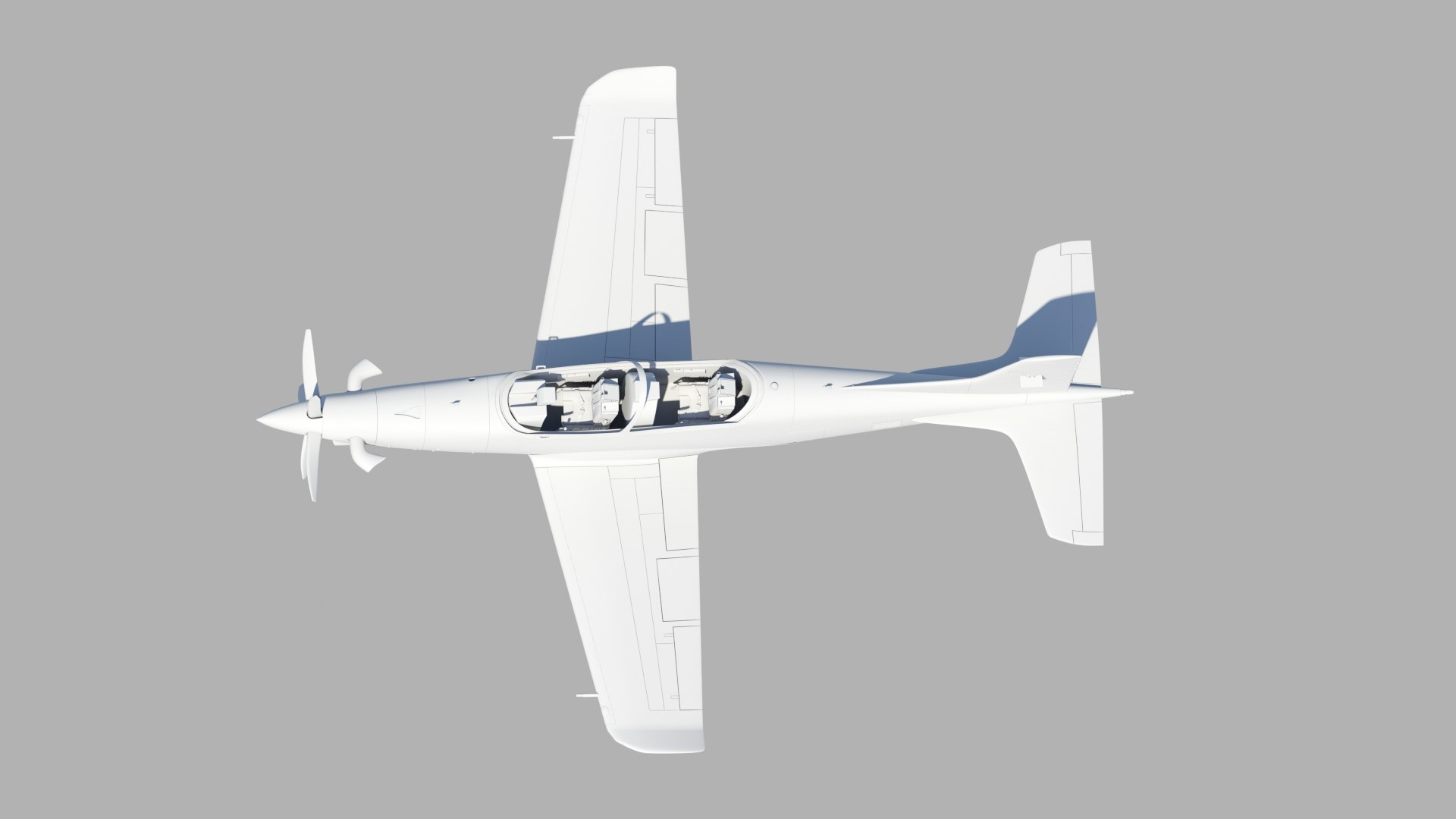 3d Pilatus Pc-21