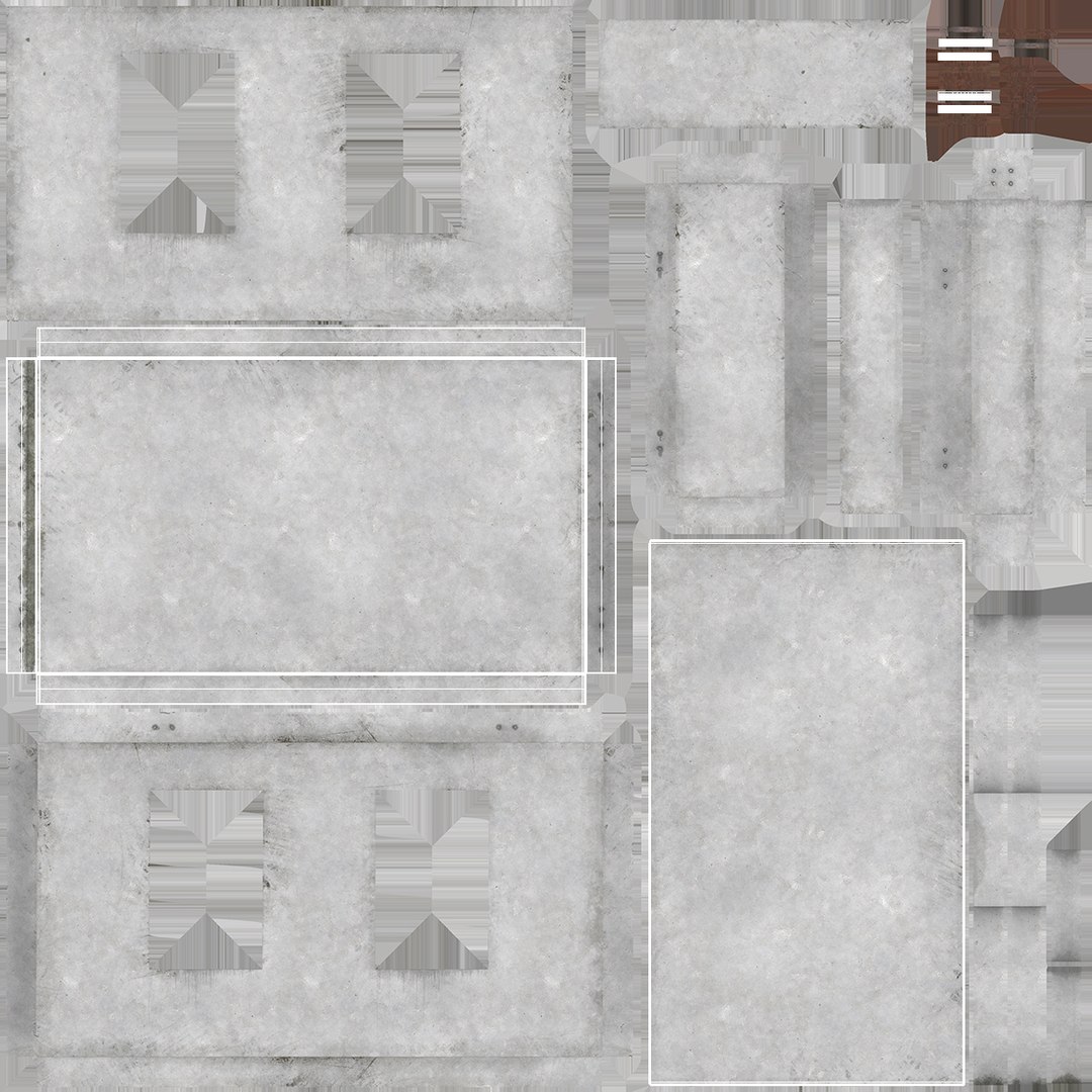 3D Precast Concrete Wall Panel - TurboSquid 1685716