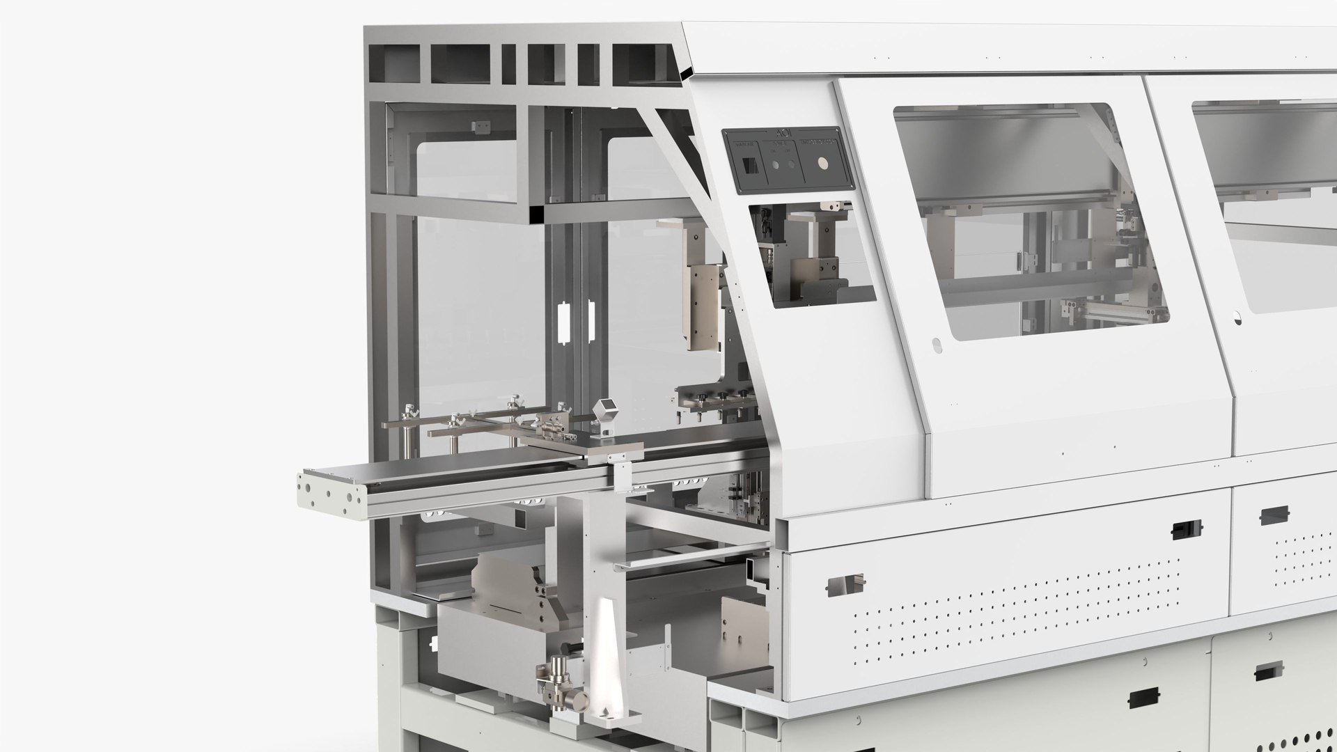AOI Equipment Korean LCD Panel Industry 3D Model - TurboSquid 2289196