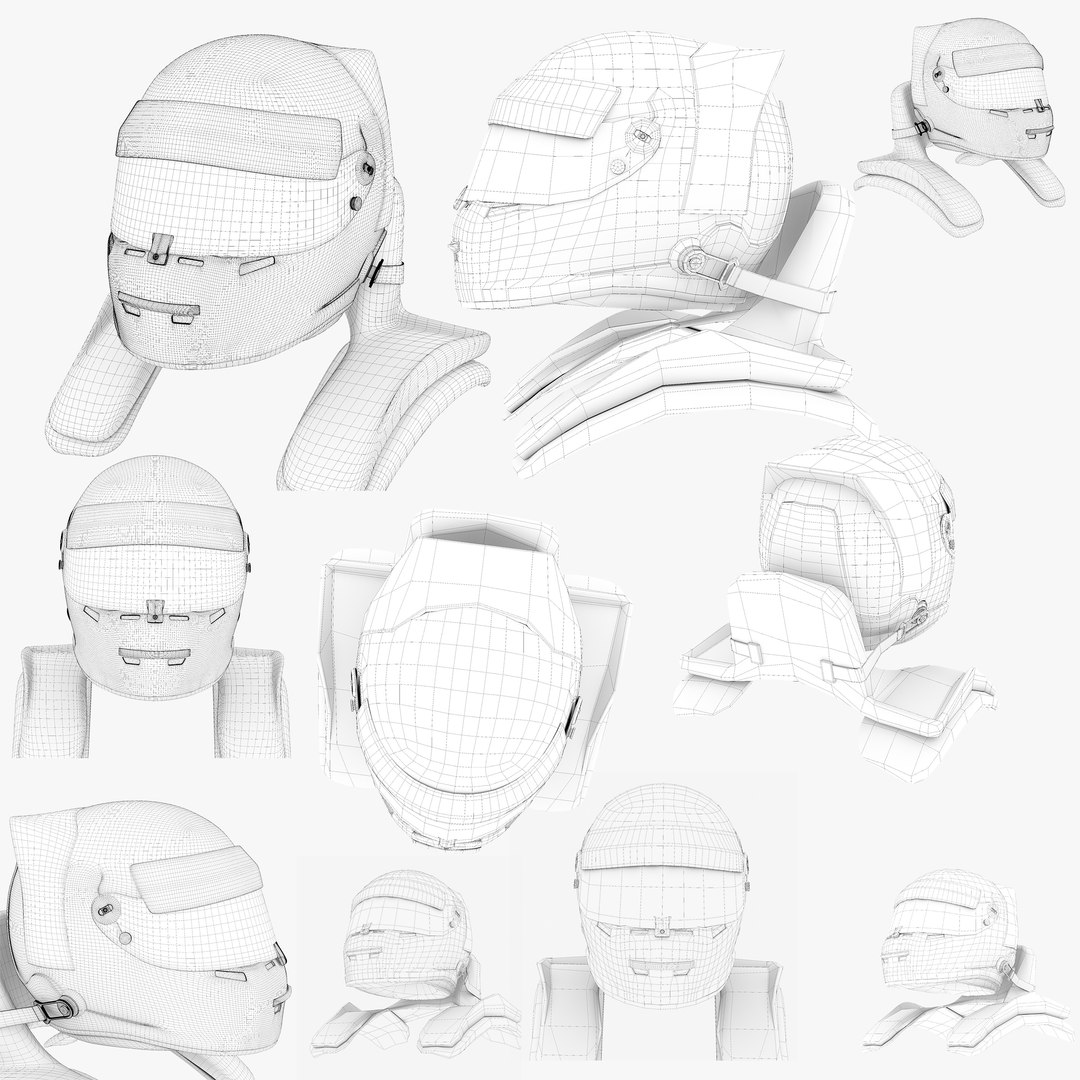 Helmet 1 Model - TurboSquid 1217551