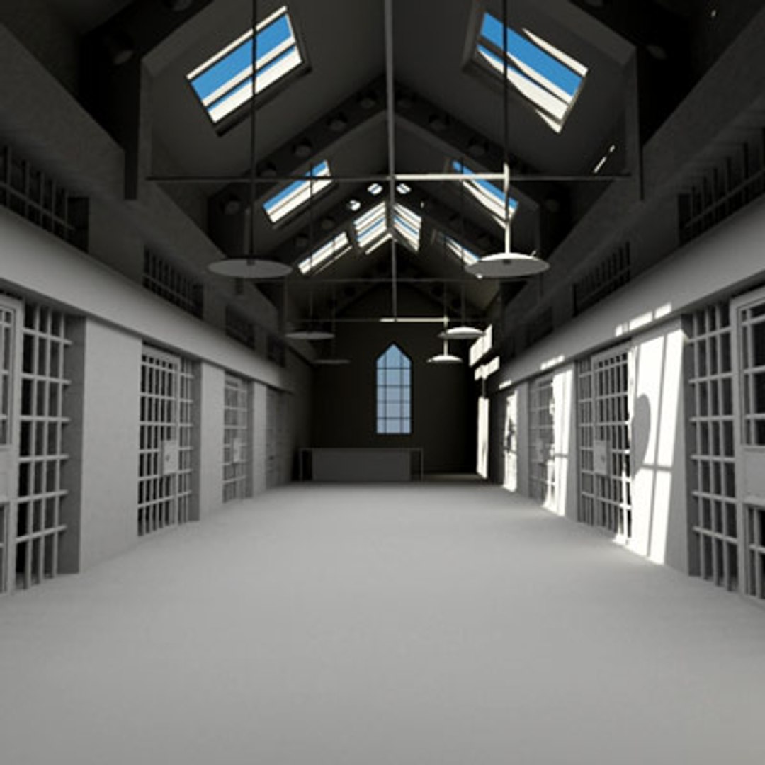 3d Model Old Jail