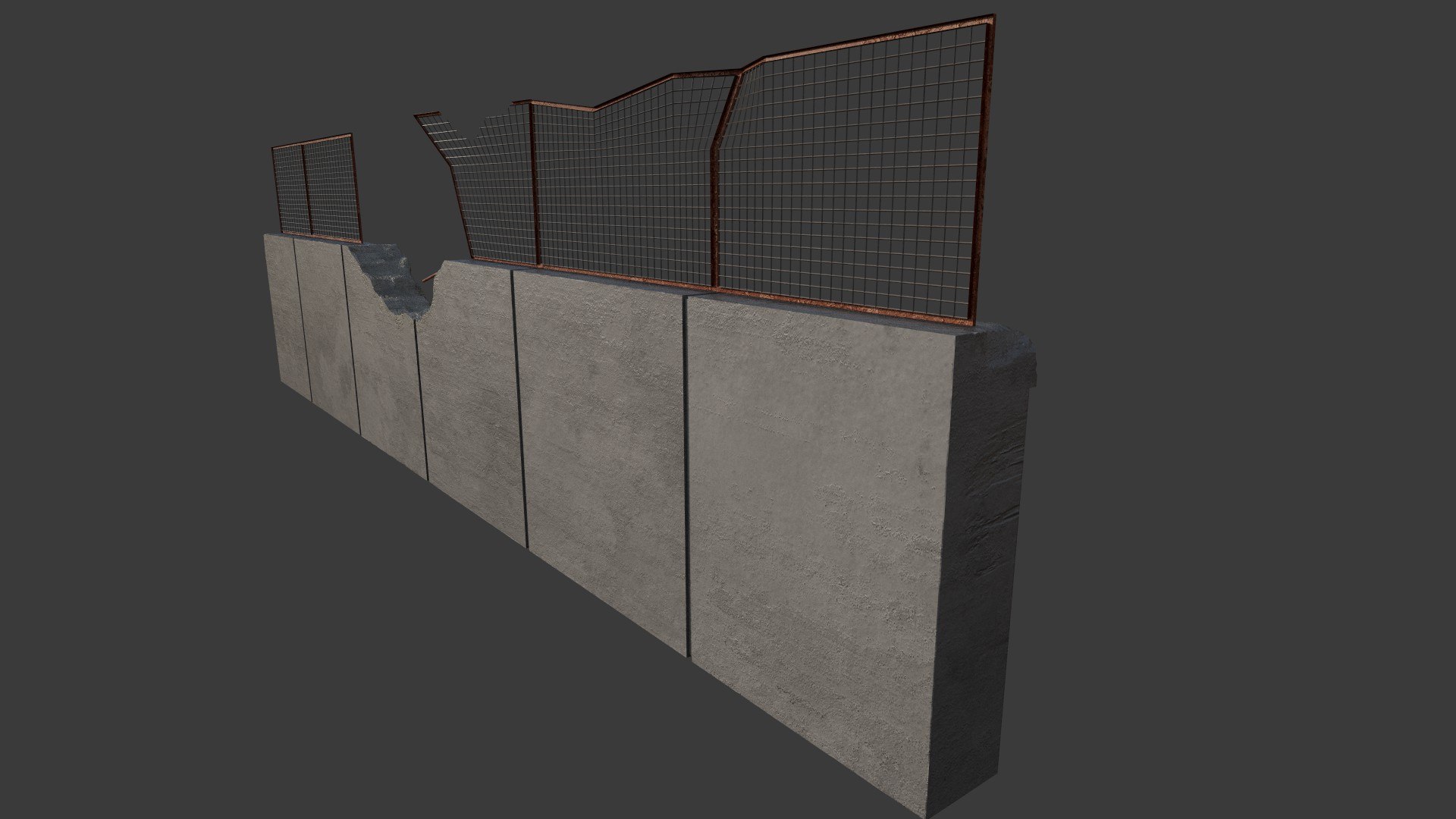 Free BROKEN WALL 3D Model - TurboSquid 2365442