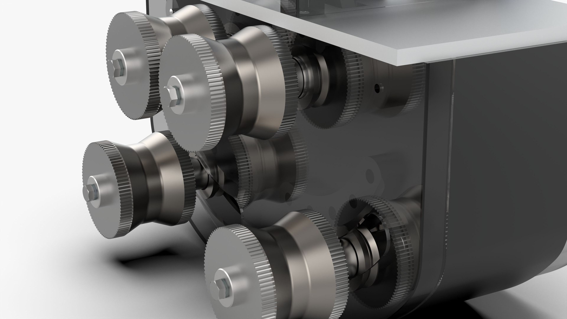 3D Hydraulic Winding Mechanism Model - TurboSquid 2022114