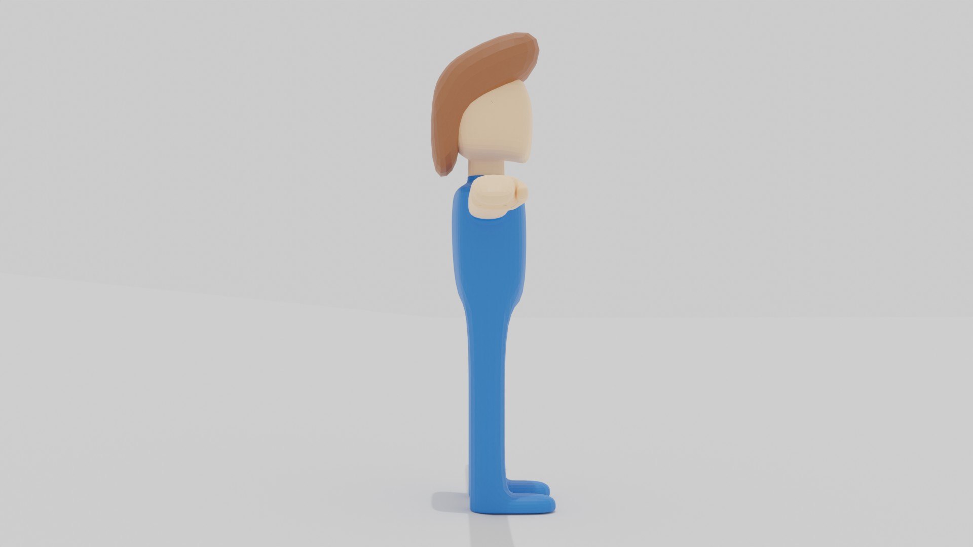 Free 3D Blender Simple Character - TurboSquid 1930024