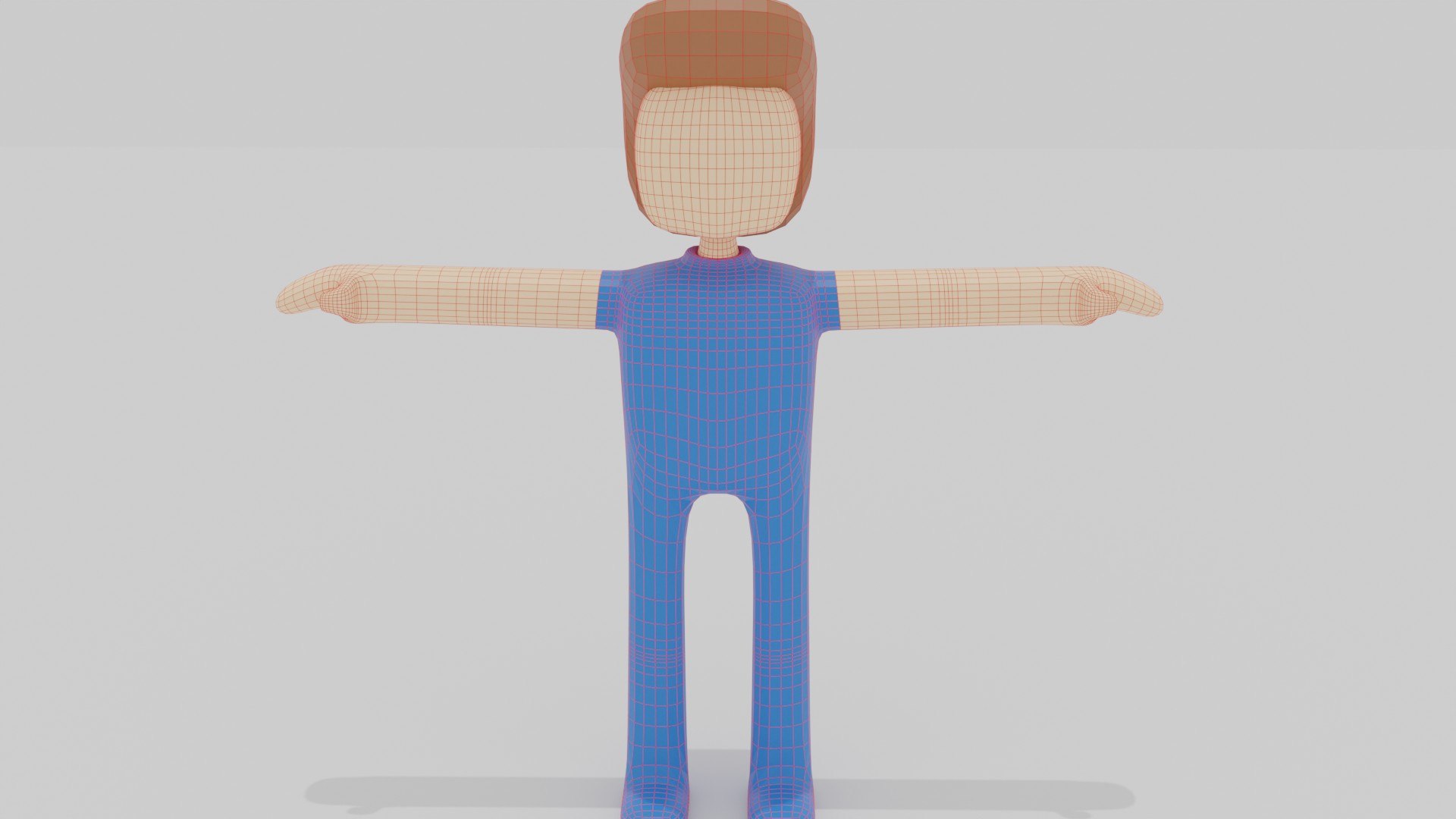 Free 3D Blender Simple Character - TurboSquid 1930024
