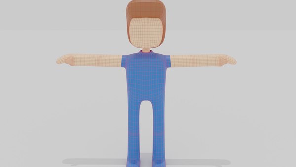 Free 3D blender simple character - TurboSquid 1930024