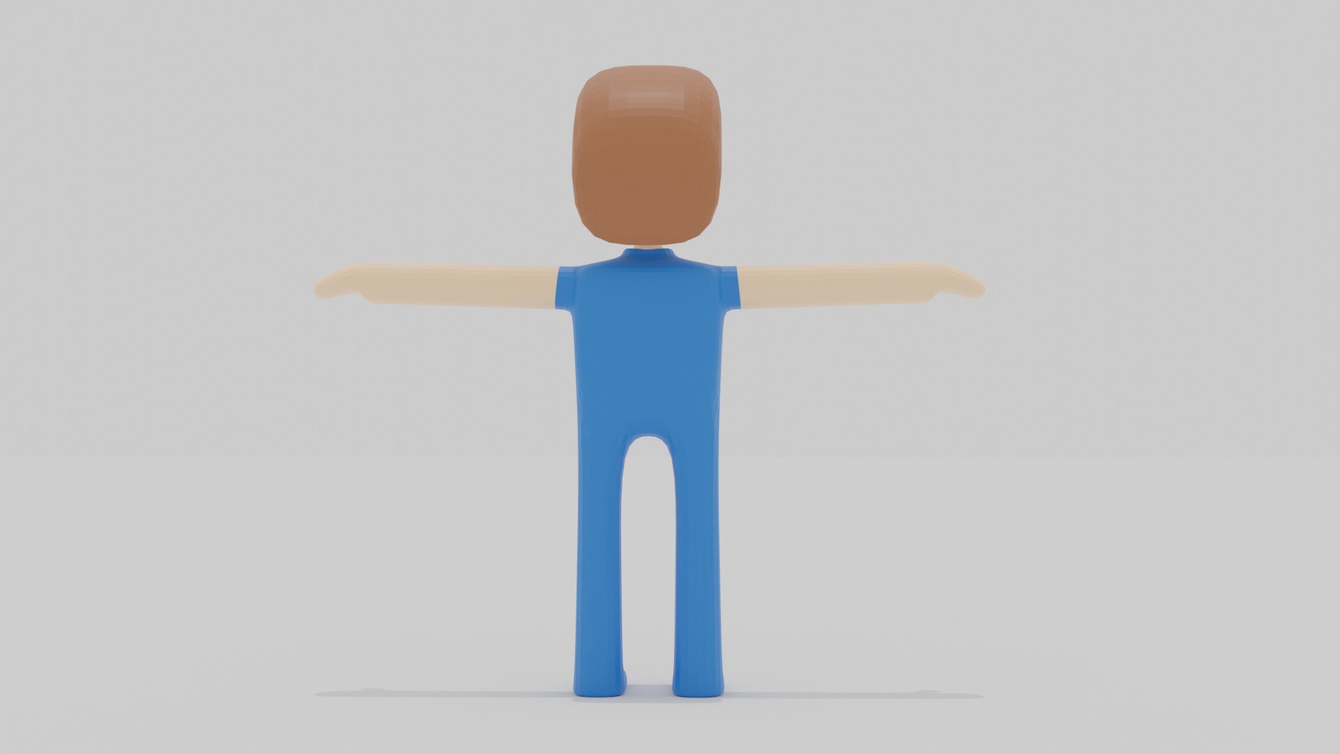 Free 3D Blender Simple Character - TurboSquid 1930024