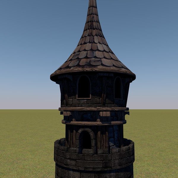 3d tower model