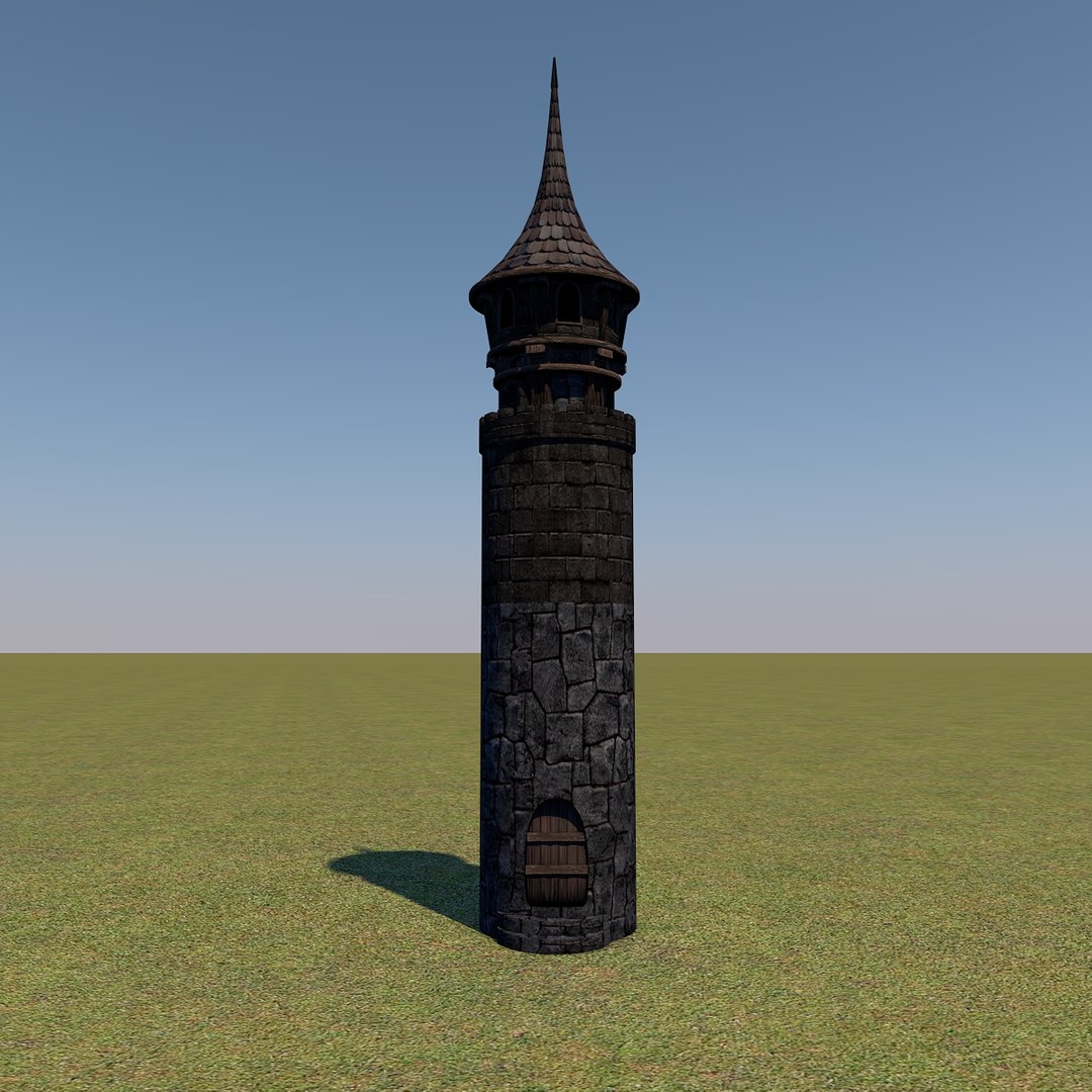 3d tower model