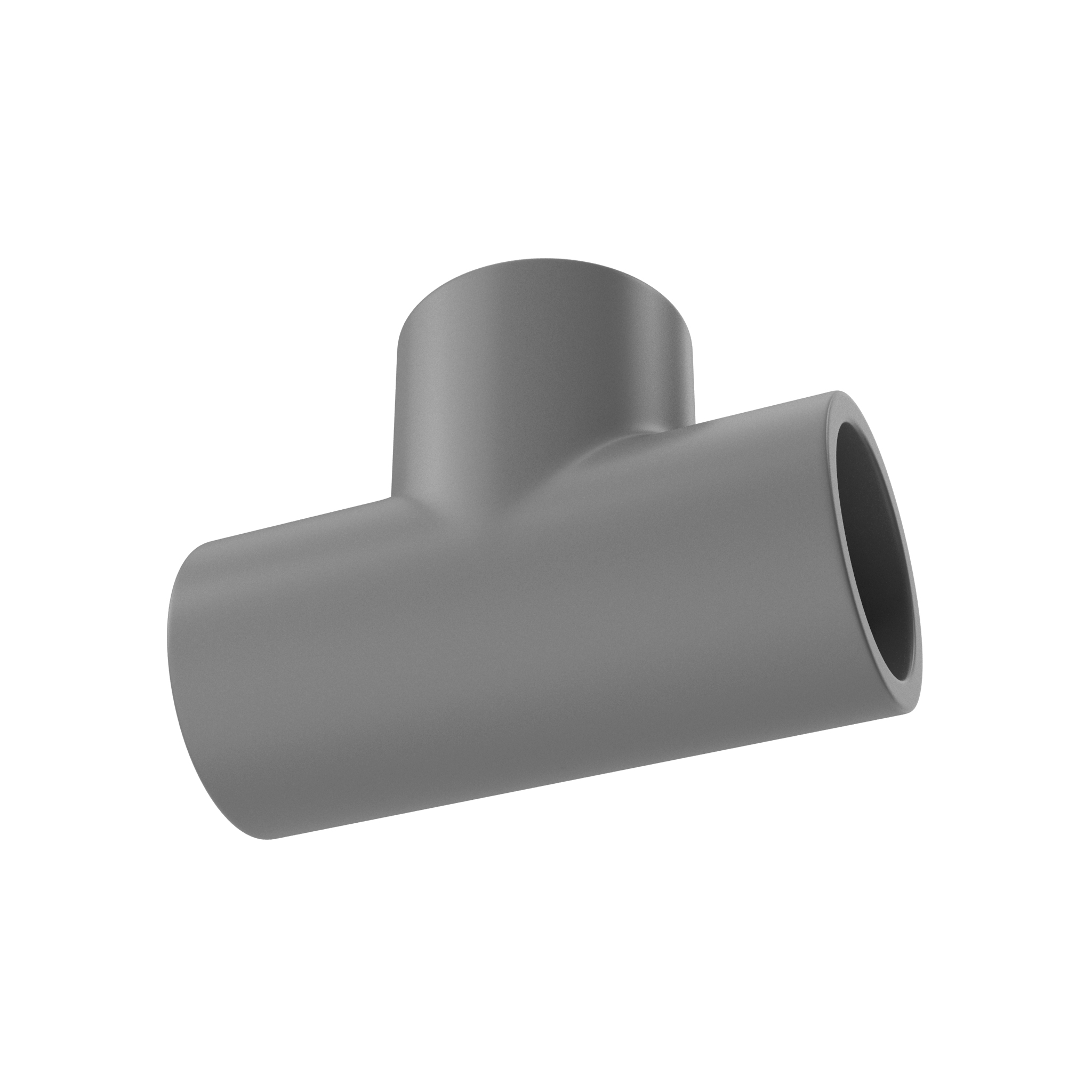 3D Water Plastic Tee Pipe - TurboSquid 1891719