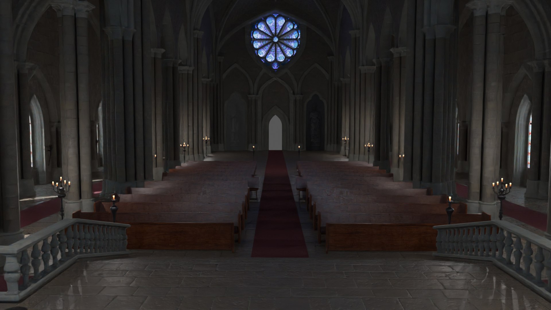 Church 3D Model - TurboSquid 2125150