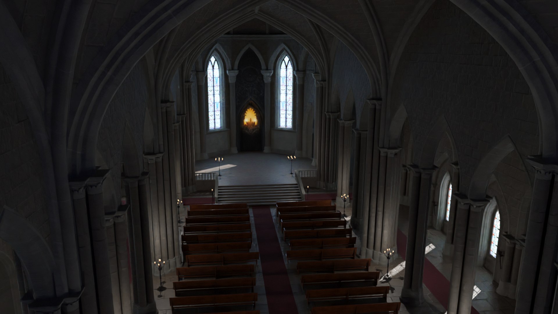Church 3D Model - TurboSquid 2125150