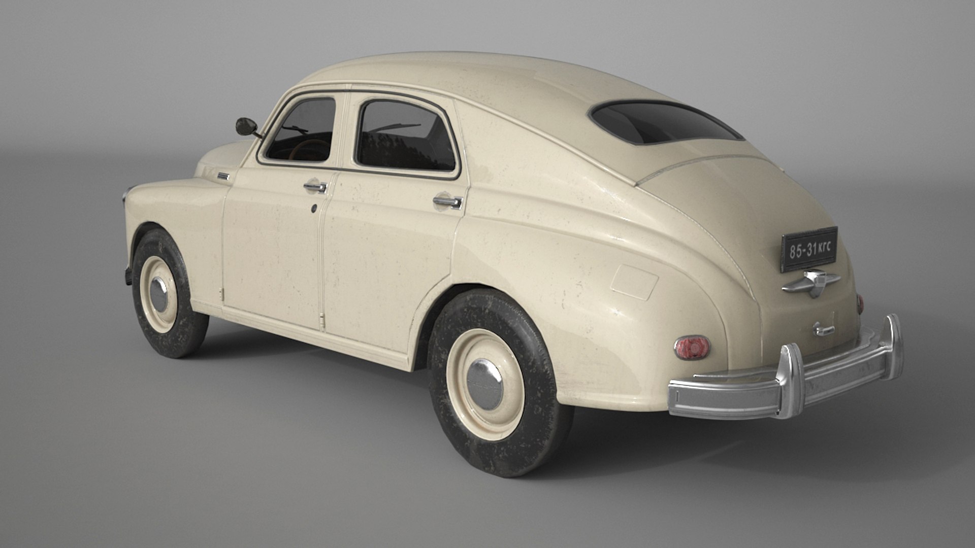 Pobeda Victory World Model - TurboSquid 1170326