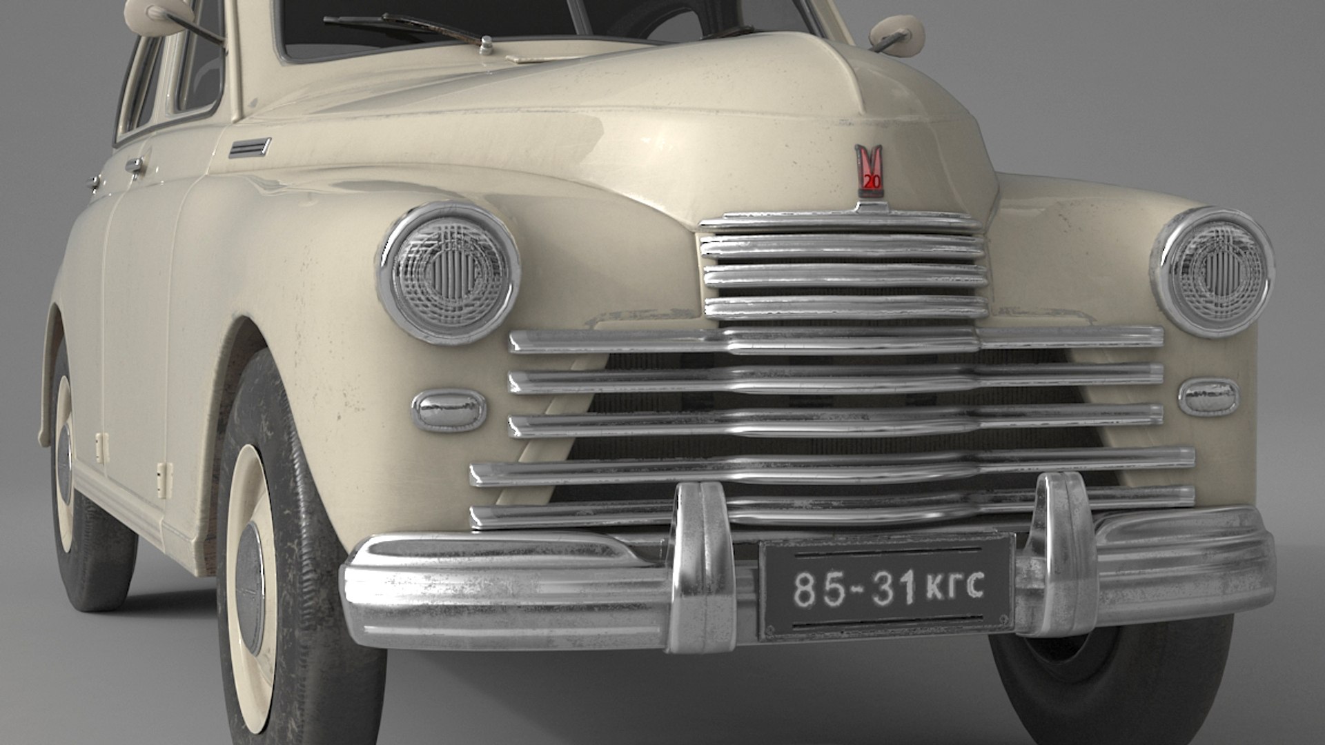 Pobeda Victory World Model - TurboSquid 1170326