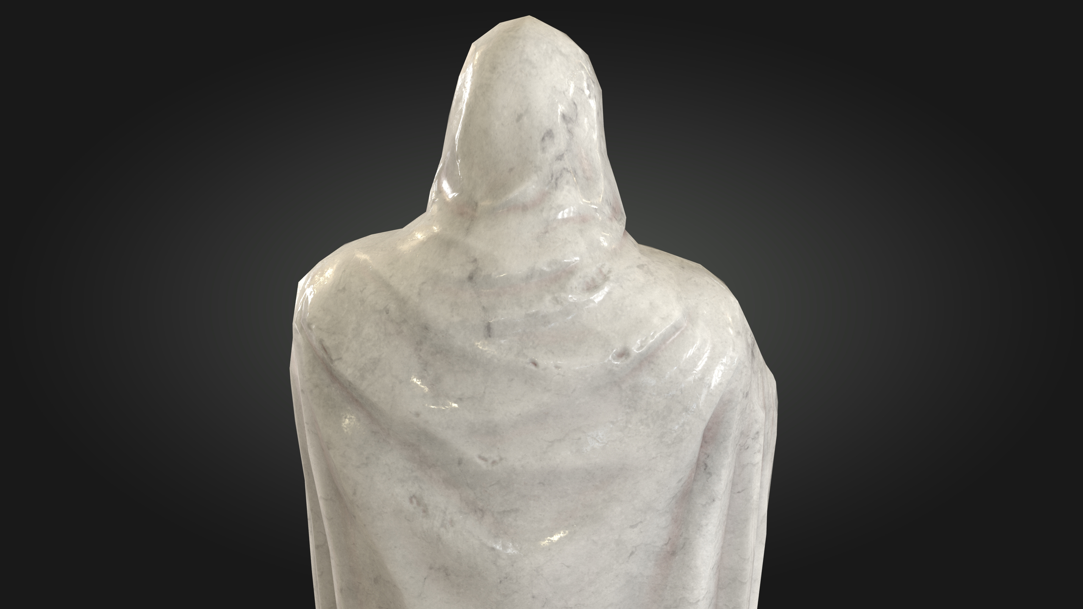 Ancient marble statue knight model - TurboSquid 1713254