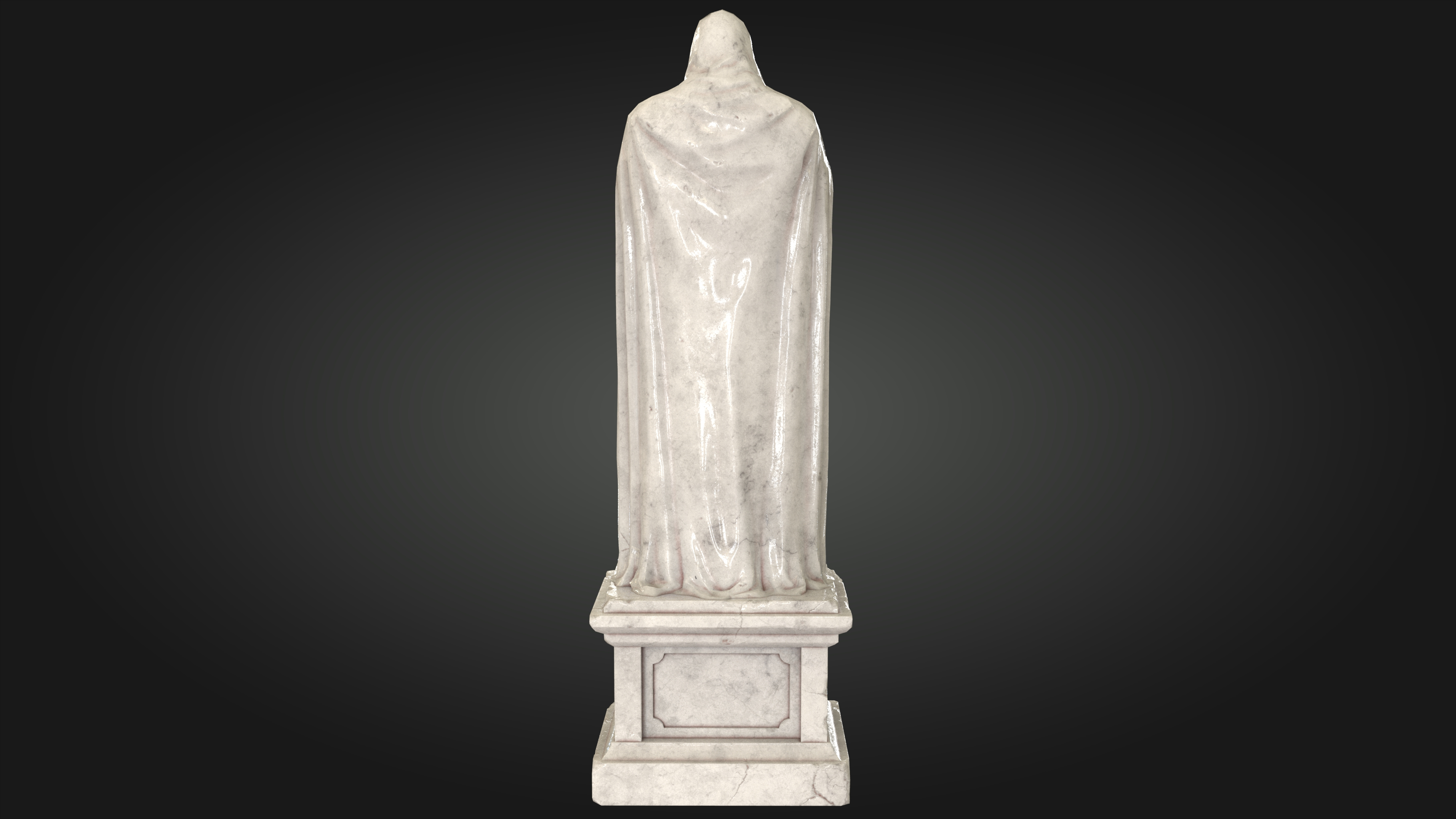 Ancient marble statue knight model - TurboSquid 1713254