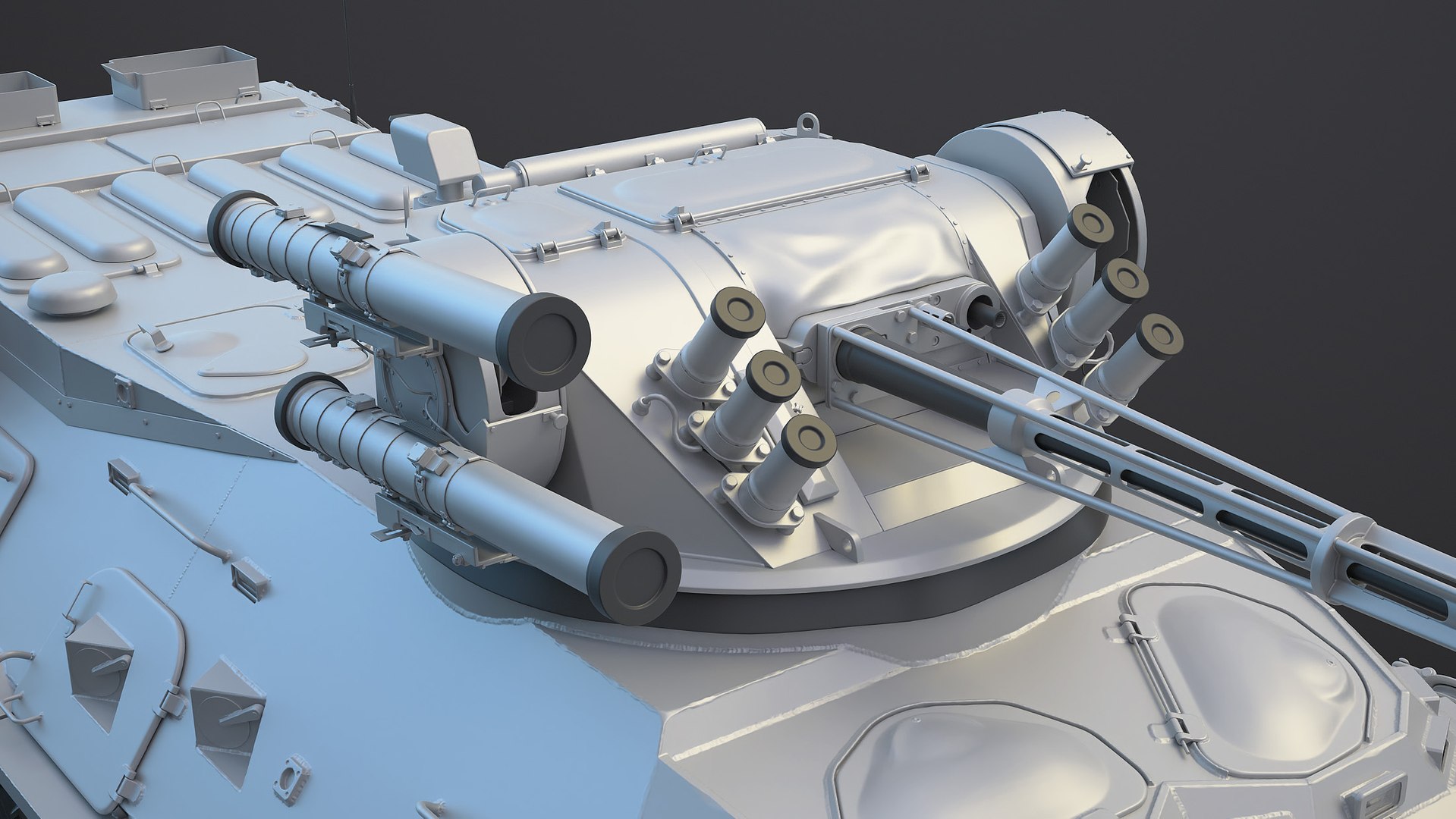 BTR-3 Ukranian APC High-Poly 3D Model - TurboSquid 2032654