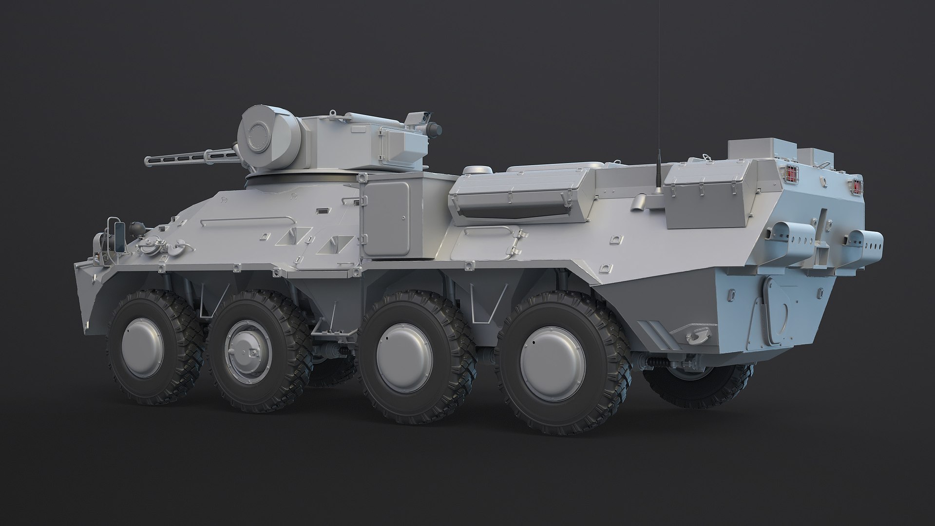 BTR-3 Ukranian APC High-Poly 3D Model - TurboSquid 2032654