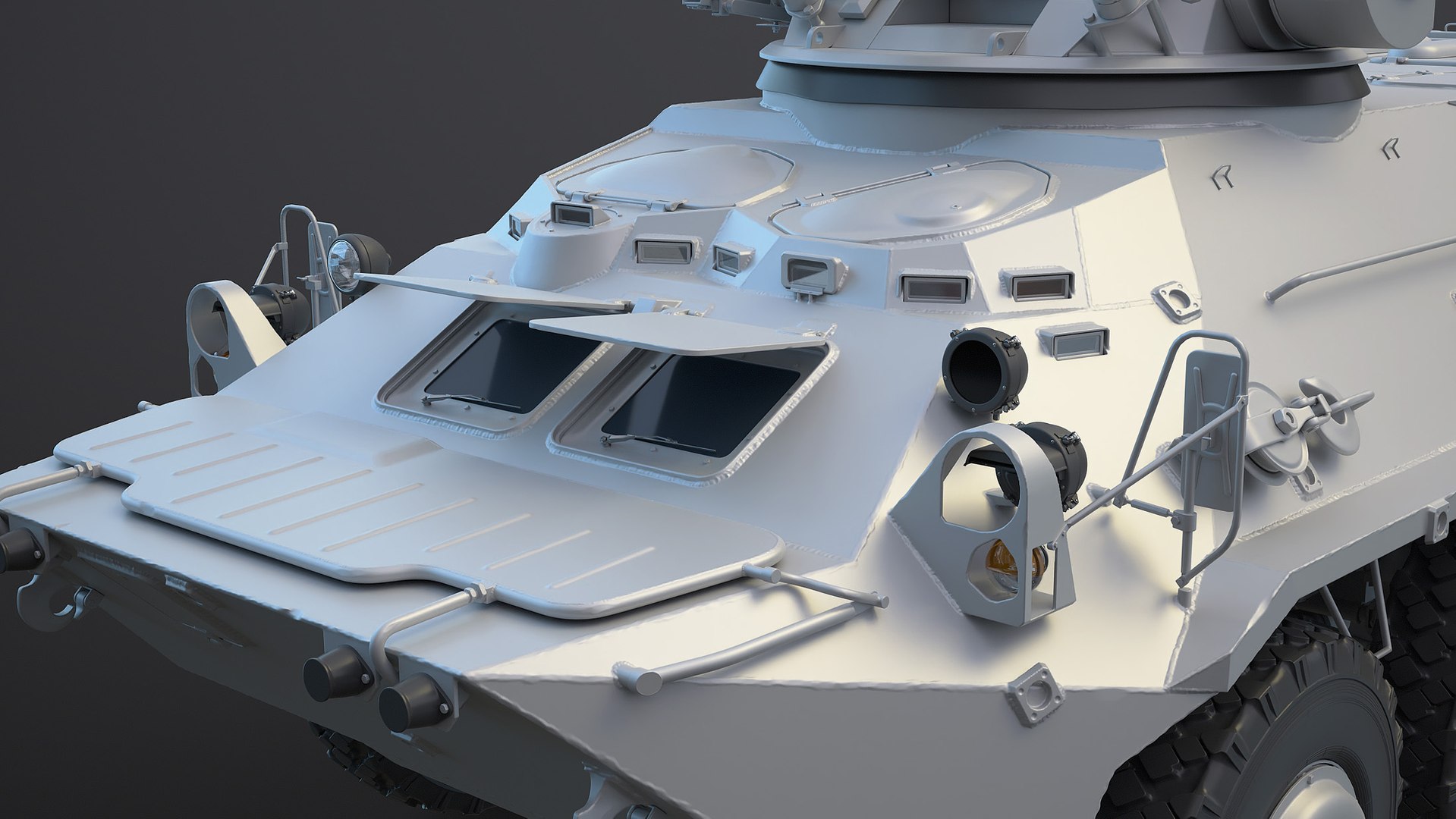 BTR-3 Ukranian APC High-Poly 3D Model - TurboSquid 2032654