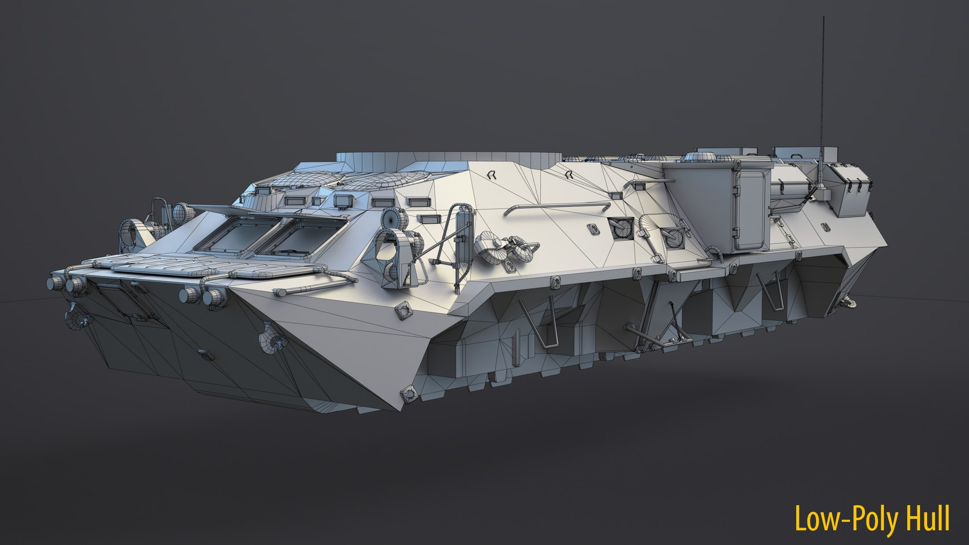 BTR-3 Ukranian APC High-Poly 3D Model - TurboSquid 2032654