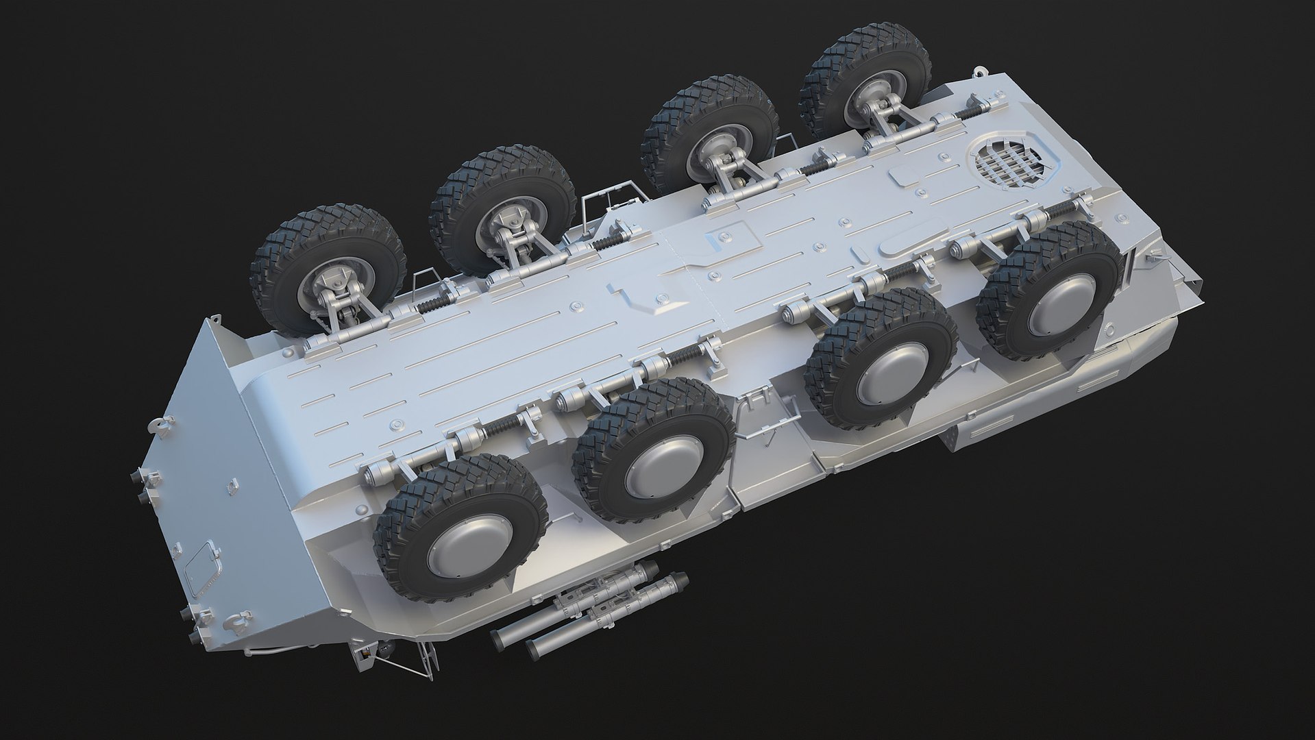 BTR-3 Ukranian APC High-Poly 3D Model - TurboSquid 2032654