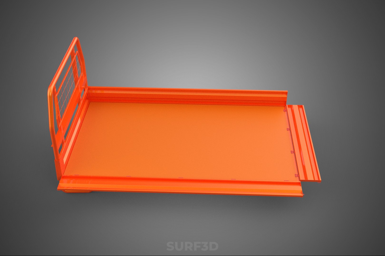 3D UTE HEADBOARD TAILGATE DROP SIDE LOAD BED BODY PICKUP TRUCK DOOR ...