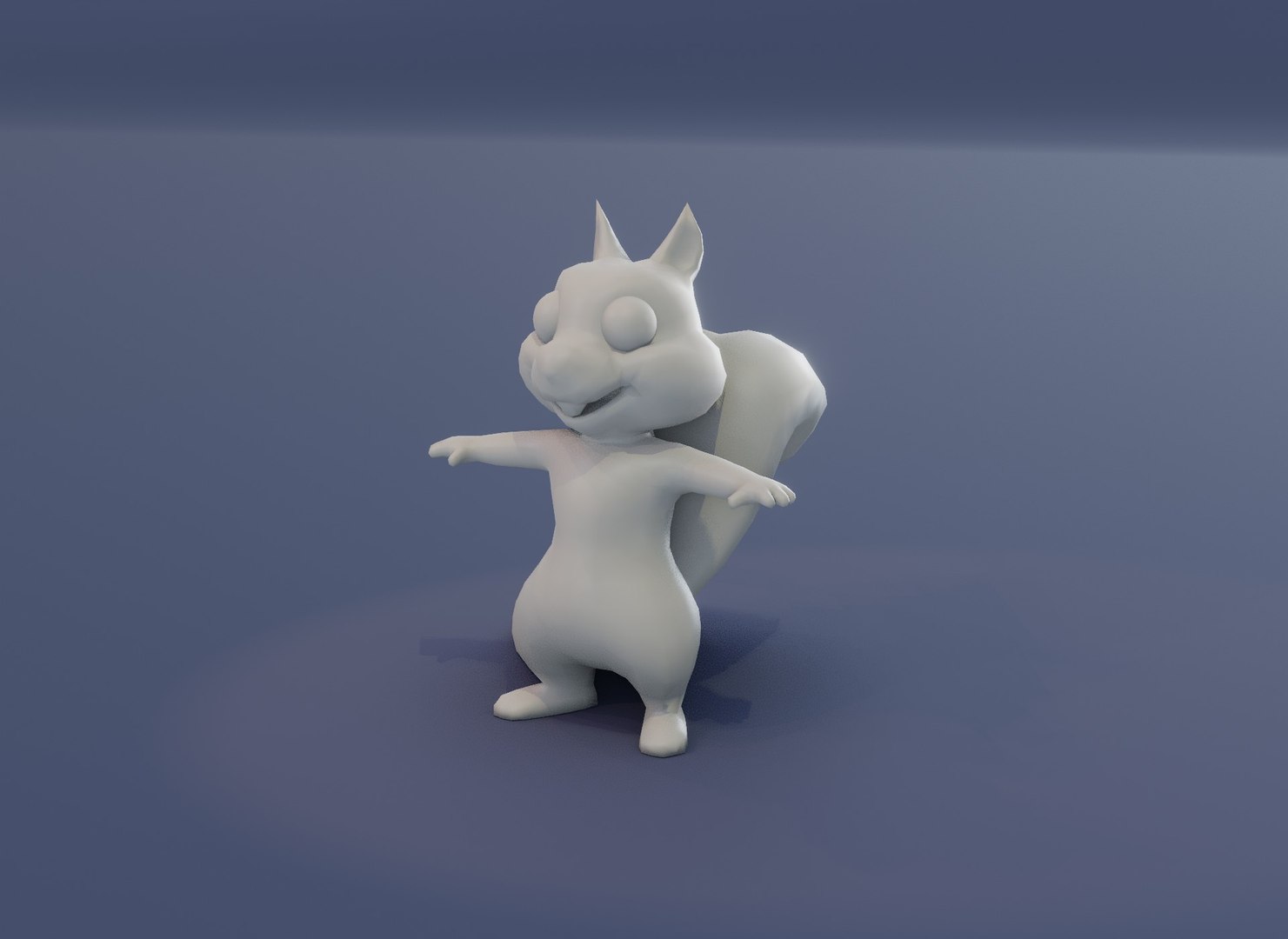 3D Cartoon Squirrel Animated Base Mesh 30 Animations - TurboSquid 2024255
