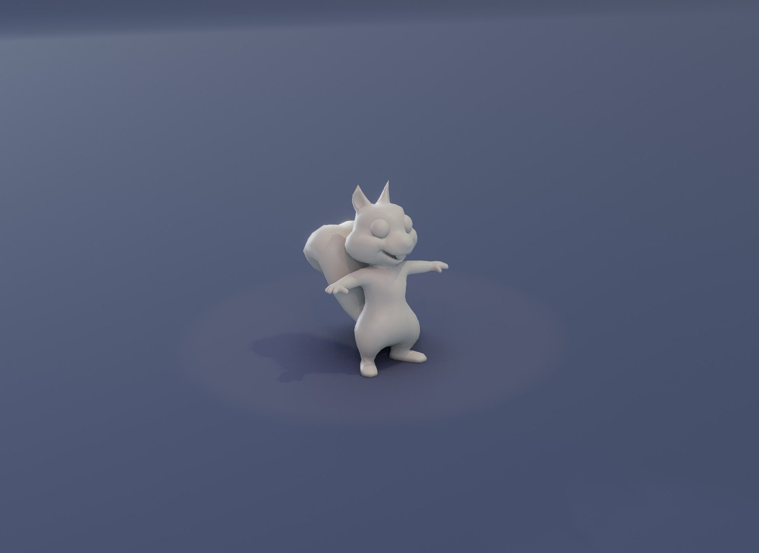 3D Cartoon Squirrel Animated Base Mesh 30 Animations - TurboSquid 2024255