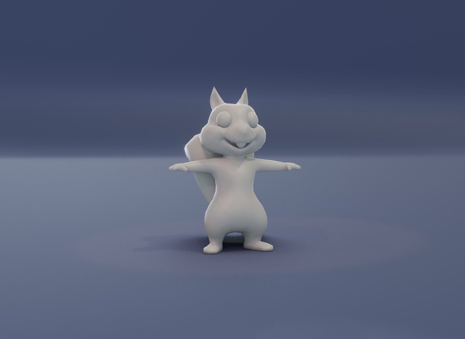 3D Cartoon Squirrel Animated Base Mesh 30 Animations - TurboSquid 2024255