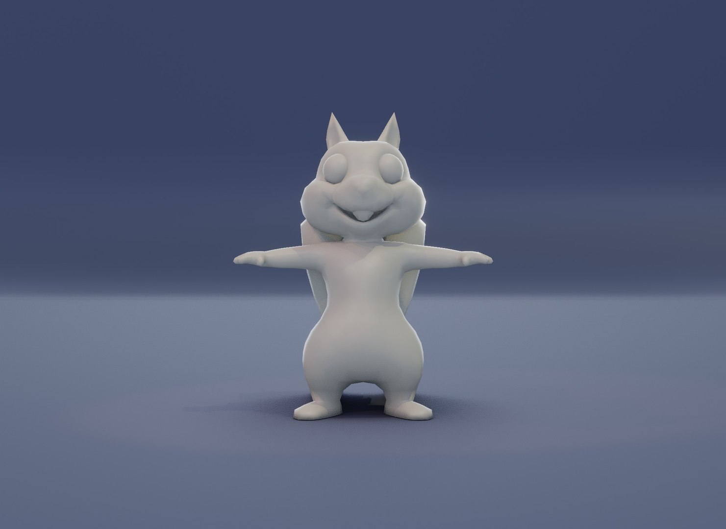 3D Cartoon Squirrel Animated Base Mesh 30 Animations - TurboSquid 2024255